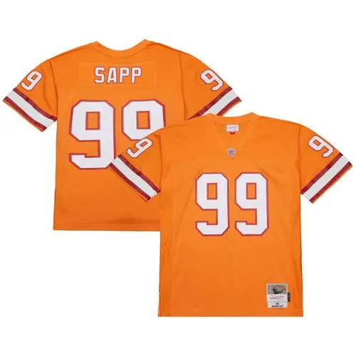 Mitchell & Ness Warren Sapp Tampa Bay Buccaneers 1995 Legacy Replica Jersey - Orange
