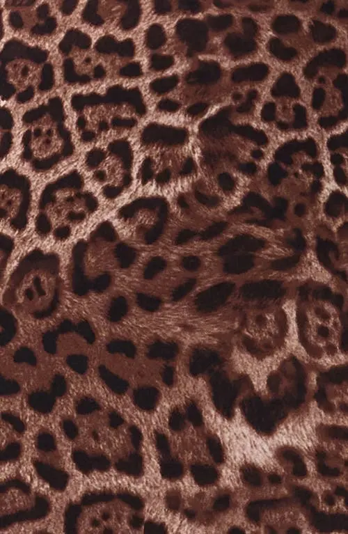 Naked Wardrobe Print Toe Leggings - Brown Leopard