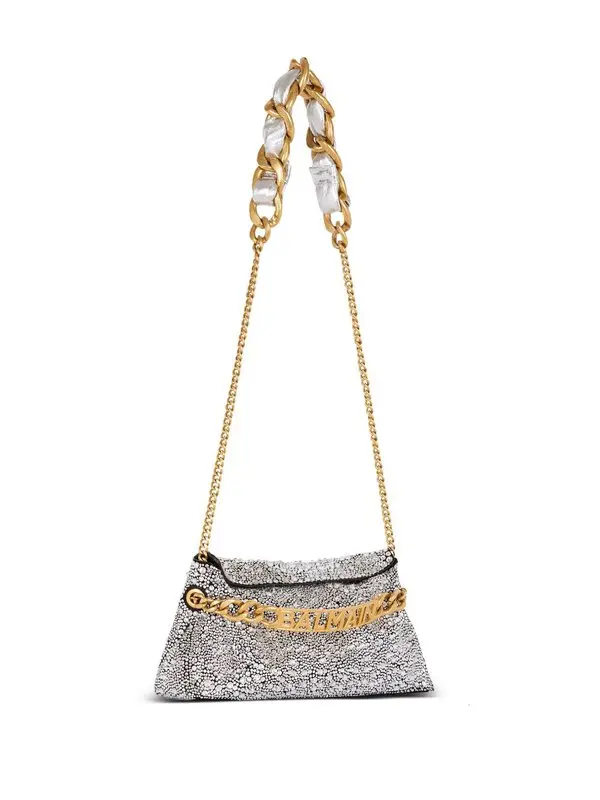 Balmain 1945 Rhinestone-embellished Clutch