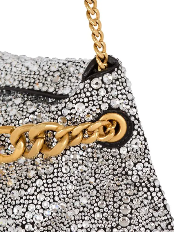 Balmain 1945 Rhinestone-embellished Clutch