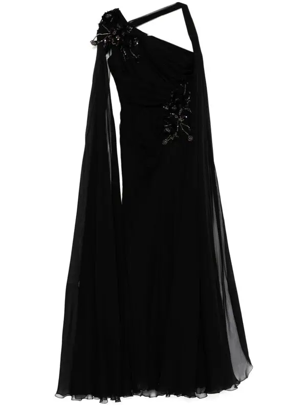 Zuhair Murad Chiffon Gown - Black