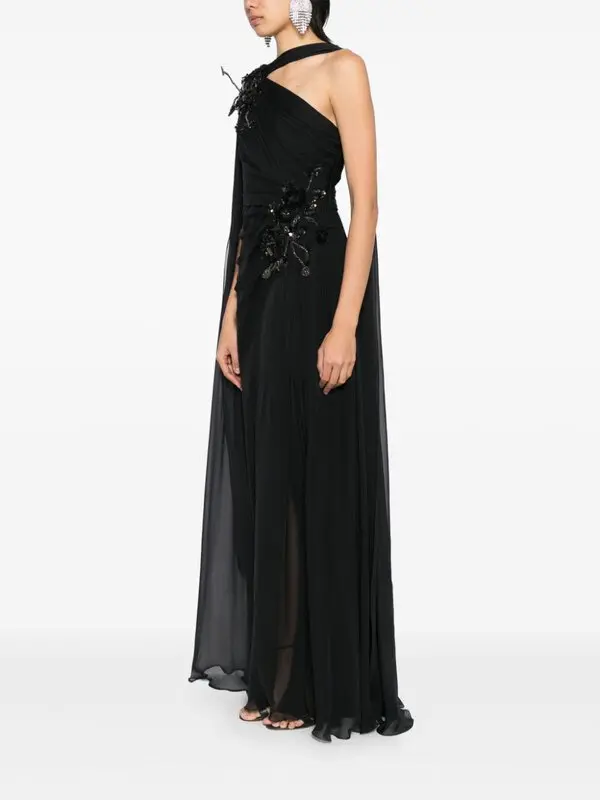 Zuhair Murad Chiffon Gown - Black