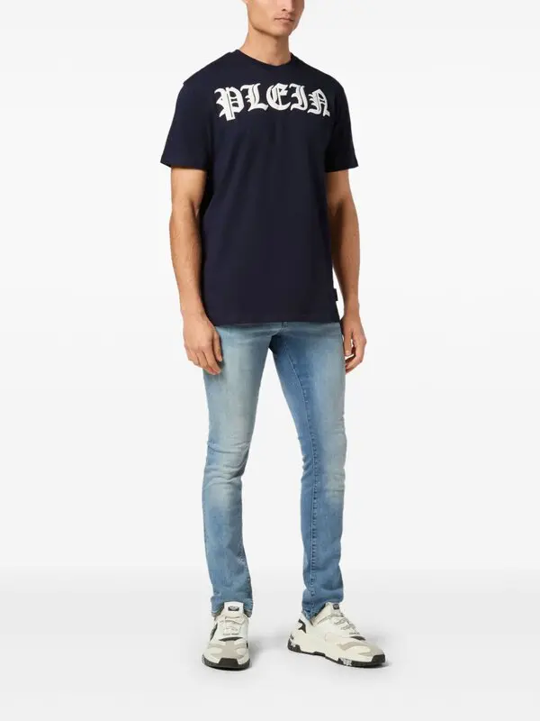 Philipp Plein Gothic T-shirt - Blue