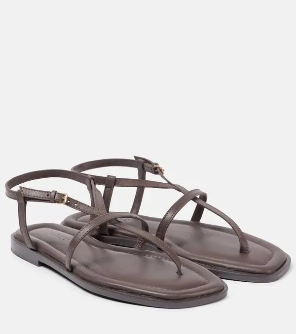 a.emery - Remly Leather Thong Sandals