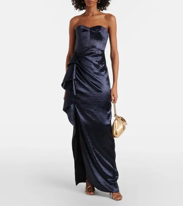Safiyaa Eymen Draped Gown