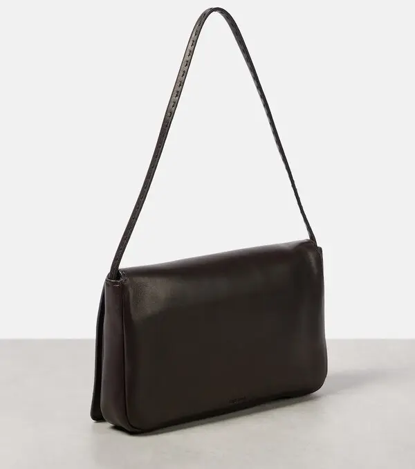 THE ROW Nuance Leather Shoulder Bag