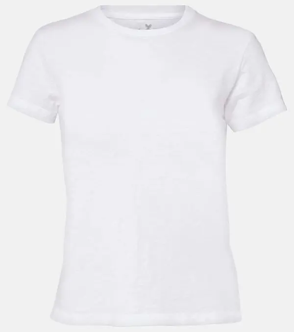 Velvet By Graham & Spencer Sierra Cotton Jersey T-shirt - White
