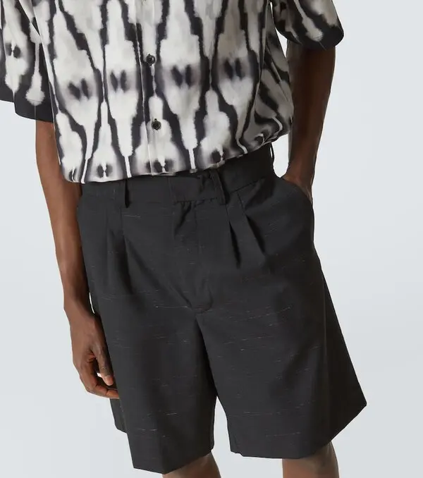 Commas Wool Blend Shorts