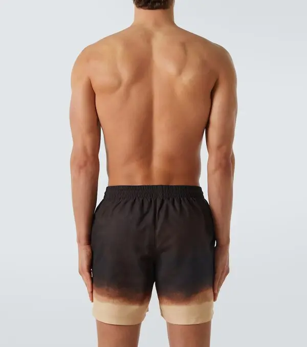 Dries Van Noten Ombré Swim Trunks