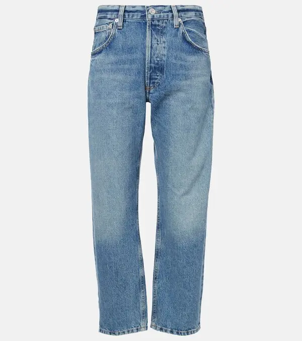 Citizens Of Humanity Winslow Mid-rise Straight Jeans In Raine - Blue