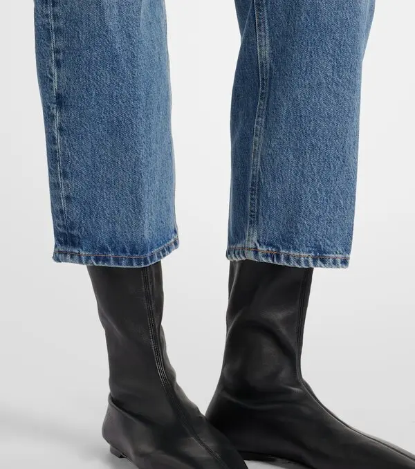 Citizens Of Humanity Winslow Mid-rise Straight Jeans In Raine - Blue