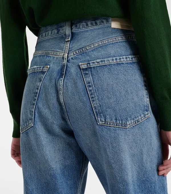 Citizens Of Humanity Winslow Mid-rise Straight Jeans In Raine - Blue
