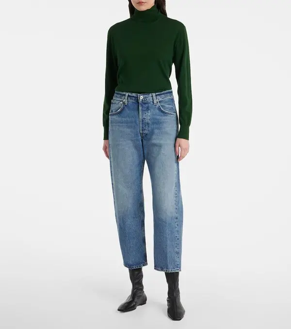 Citizens Of Humanity Winslow Mid-rise Straight Jeans In Raine - Blue