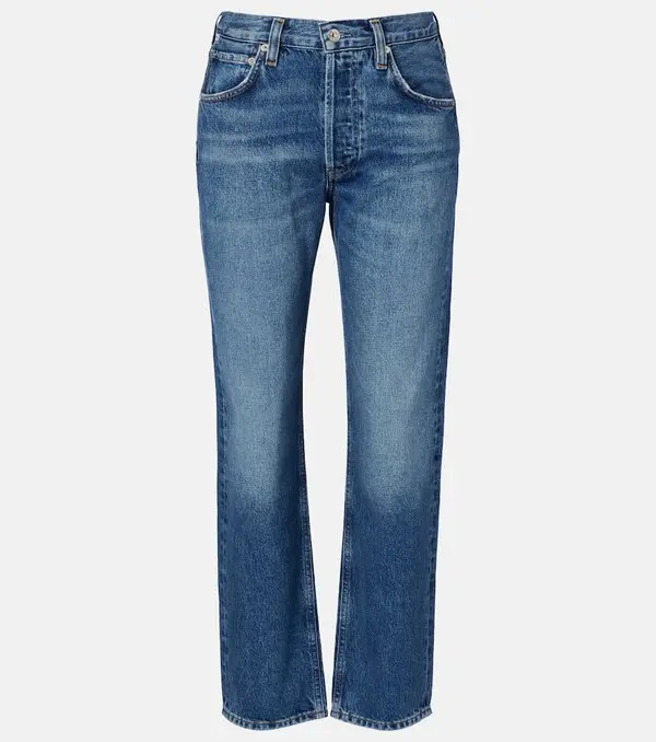 Citizens Of Humanity Winslow Mid-rise Straight Jeans - Blue