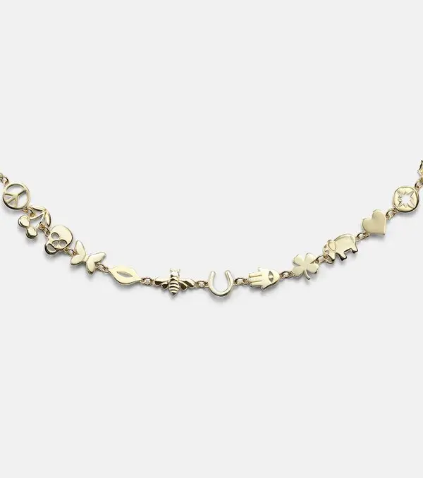SYDNEY EVAN 14kt Yellow Charm Necklace