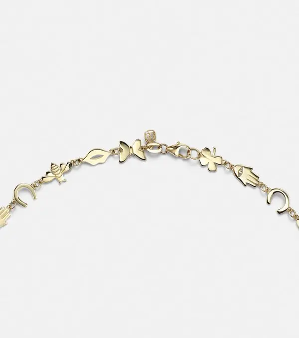 SYDNEY EVAN 14kt Yellow Charm Necklace