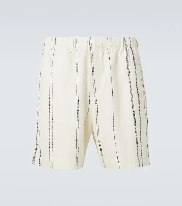 Commas Striped Shorts