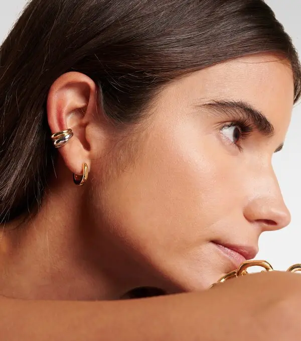 JENNIFER FISHER Chavez Rhodium-plated Ear Cuffs - Gold