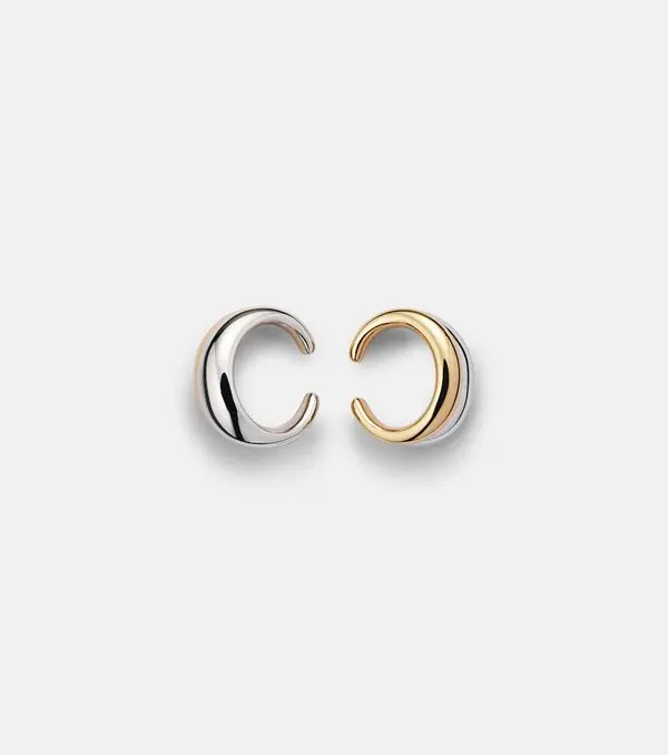 JENNIFER FISHER Chavez Rhodium-plated Ear Cuffs