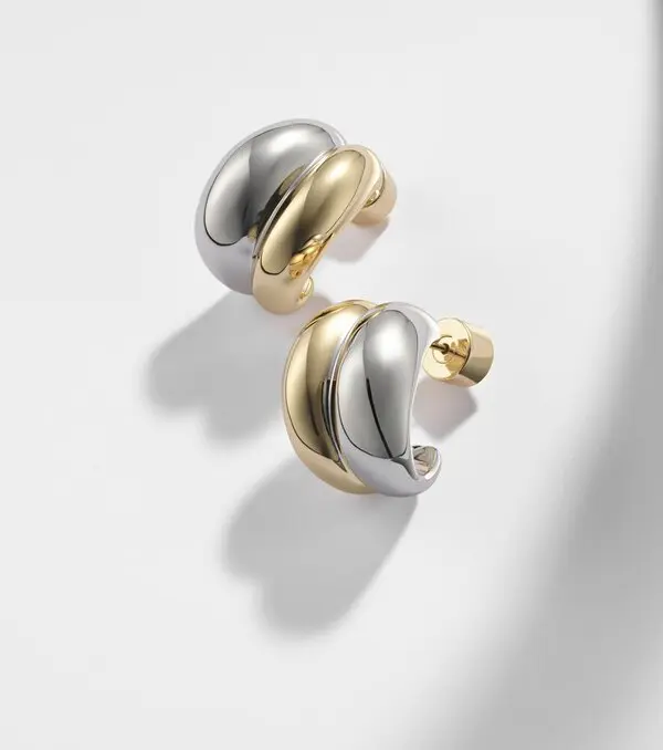 JENNIFER FISHER Chavez Rhodium-plated Ear Cuffs