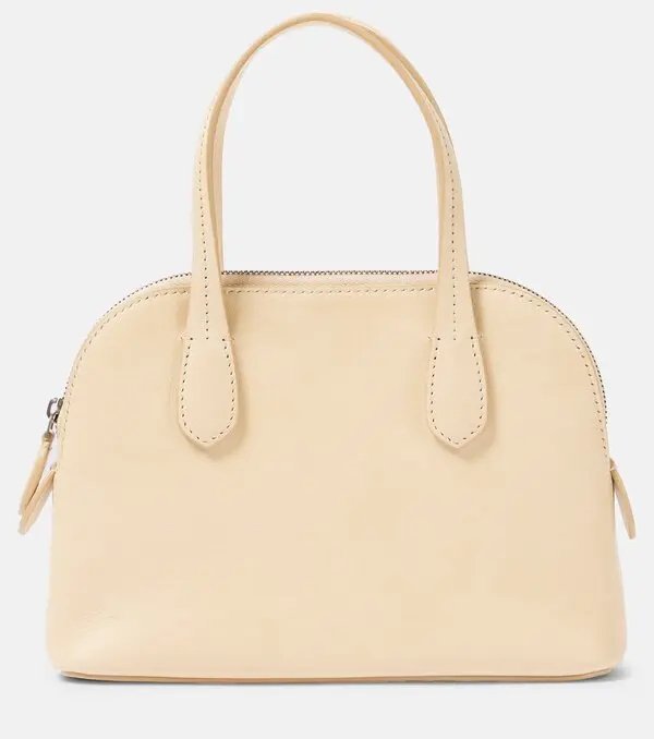 THE ROW Ingrid Leather Tote Bag - Beige
