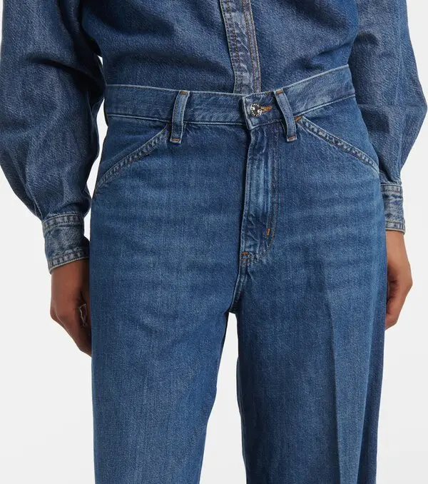 FRAME Le Baggy Palazzo Wide-leg Jeans