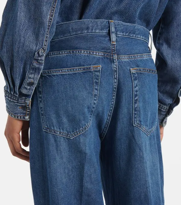 FRAME Le Baggy Palazzo Wide-leg Jeans