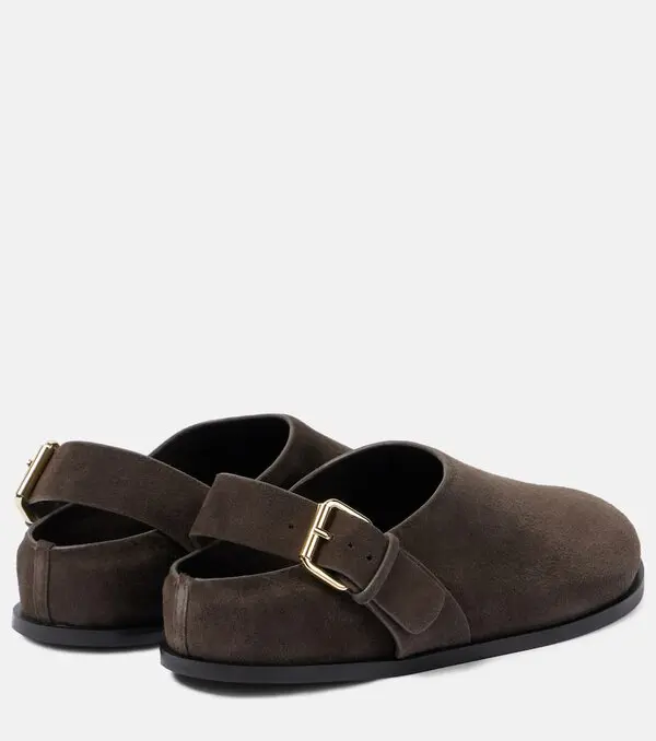 A.emery Louis Suede Slingback Flats