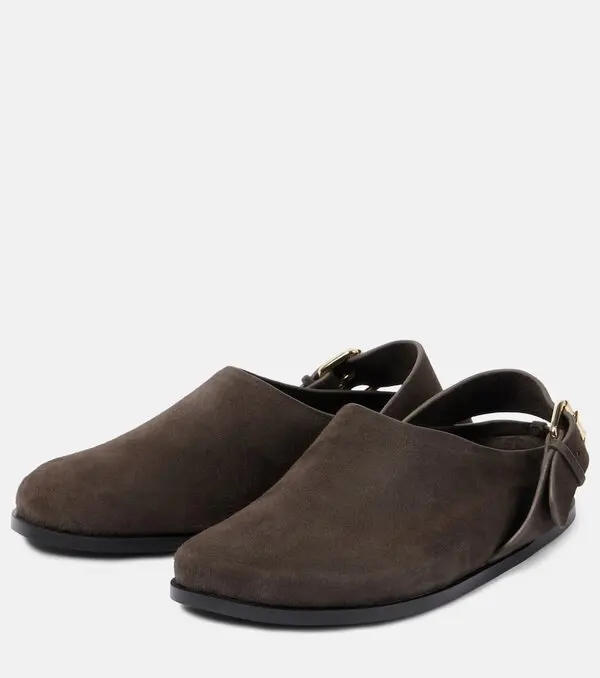 A.emery Louis Suede Slingback Flats