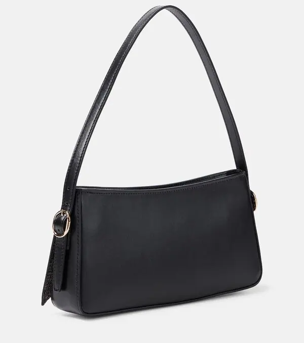 Coperni Snake-effect Leather Shoulder Bag