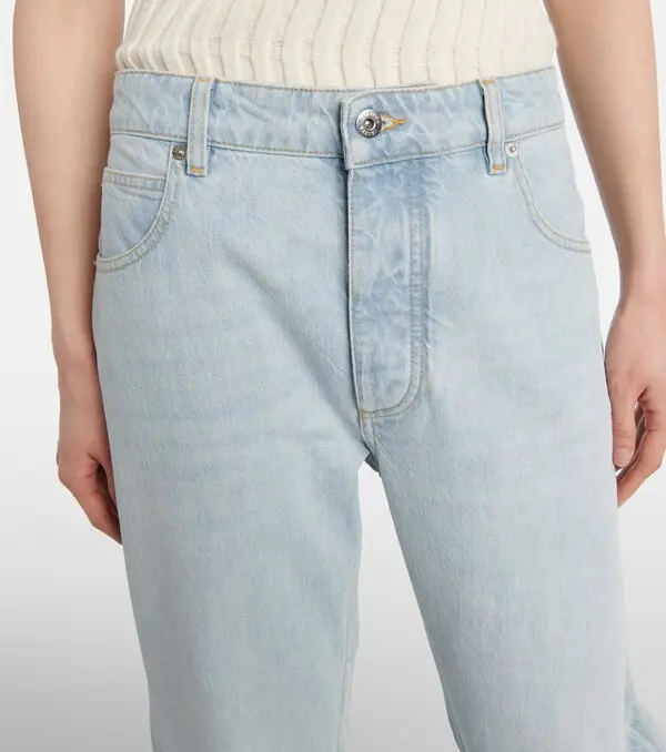 Bottega Veneta Mid-rise Straight Jeans