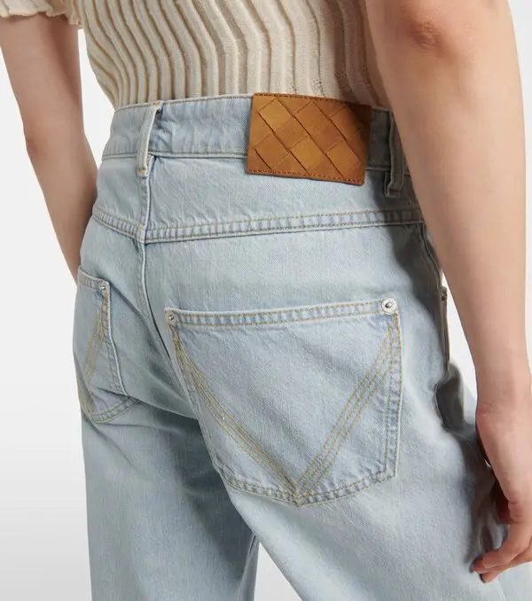 Bottega Veneta Mid-rise Straight Jeans