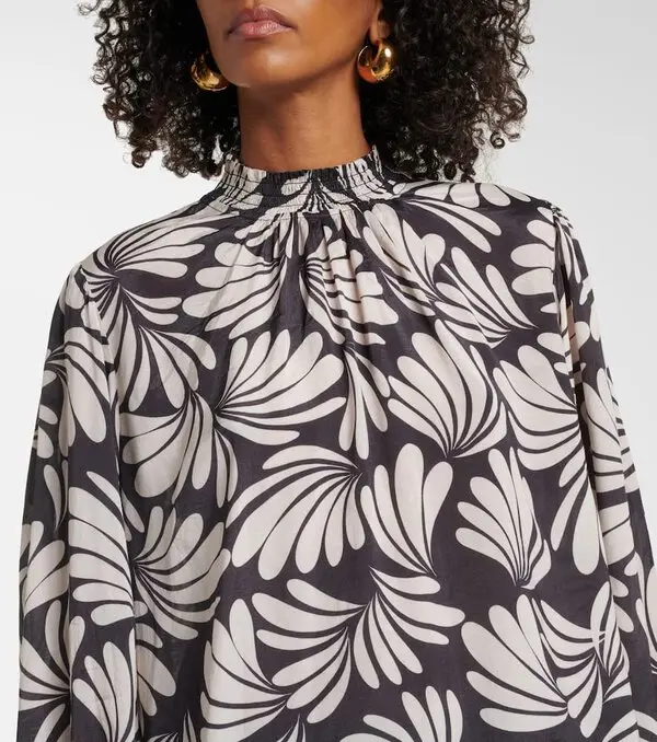 Velvet By Graham & Spencer Leonie Printed Blouse