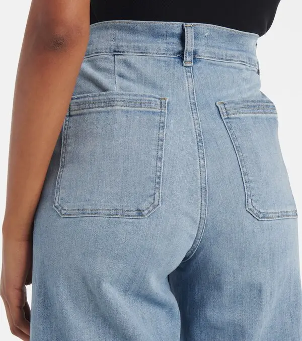 FRAME Le Slim Palazzo Wide-leg Jeans