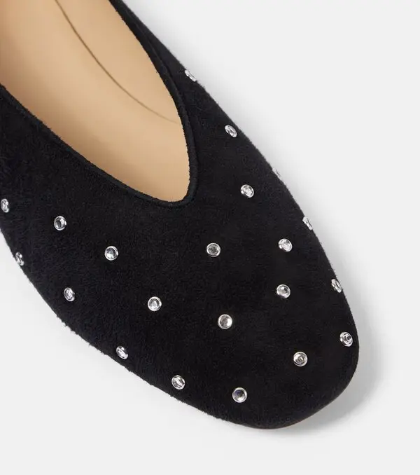 Le Monde Beryl Regency Embellished Ballet Flats