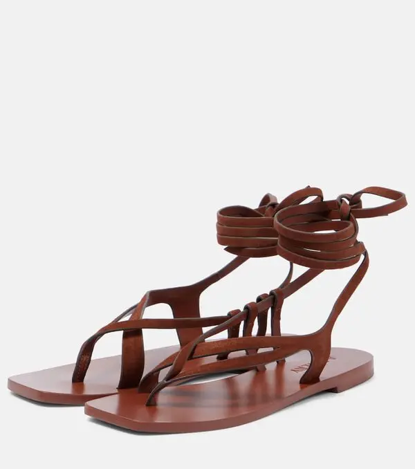 A.emery Rita Suede Thong Sandals