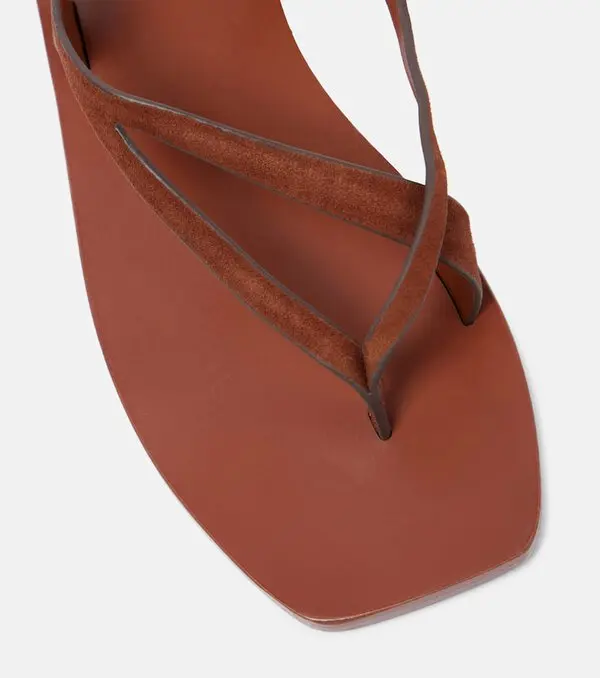 A.emery Rita Suede Thong Sandals
