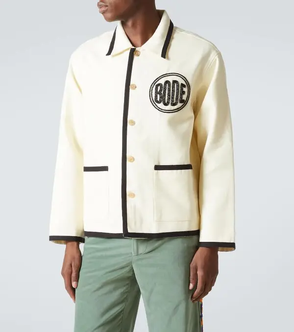 BODE Beaded Wool Jacket