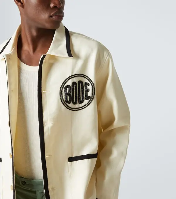 BODE Beaded Wool Jacket