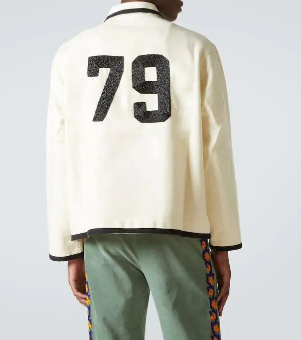 BODE Beaded Wool Jacket
