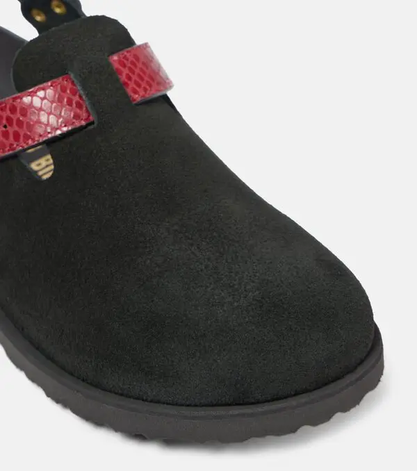 BIRKENSTOCK Tokio Snake-effect Clogs