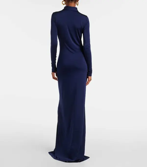 Balenciaga Jersey Maxi Dress