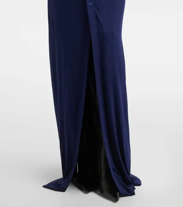 Balenciaga Jersey Maxi Dress