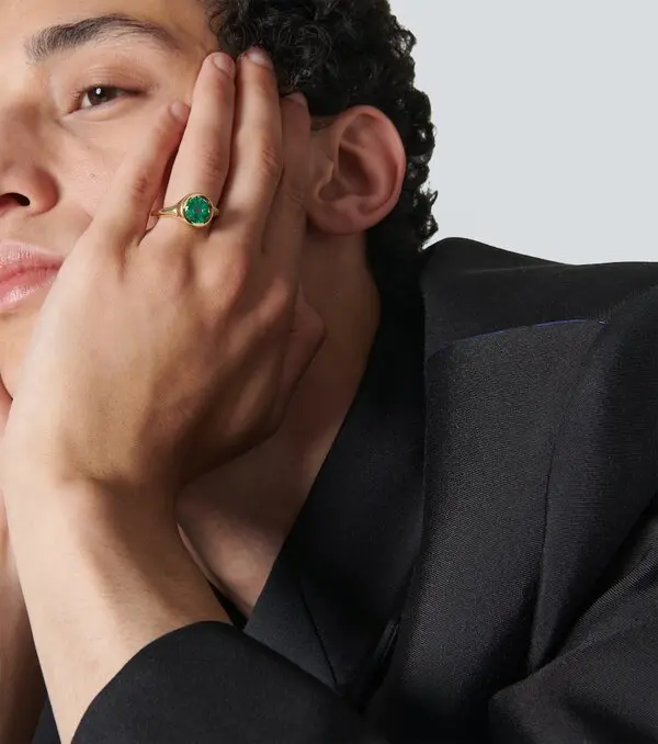 OCTAVIA ELIZABETH Lenny Emerald Ring