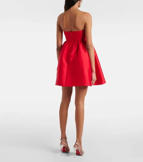 SELF-PORTRAIT Bow-detailed Minidress