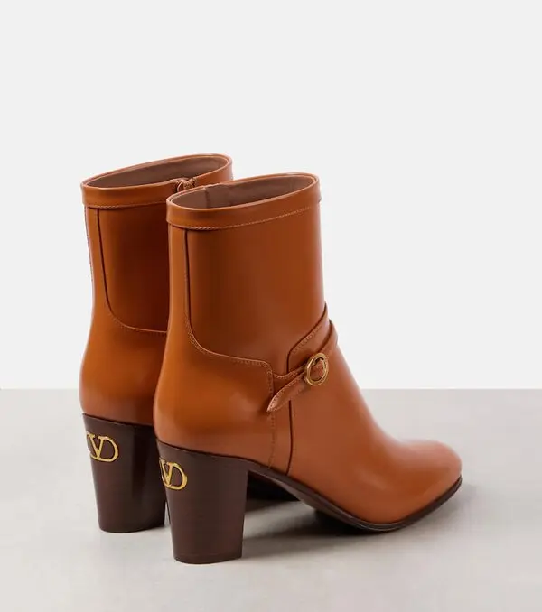 Valentino Garavani Leather Ankle Boots