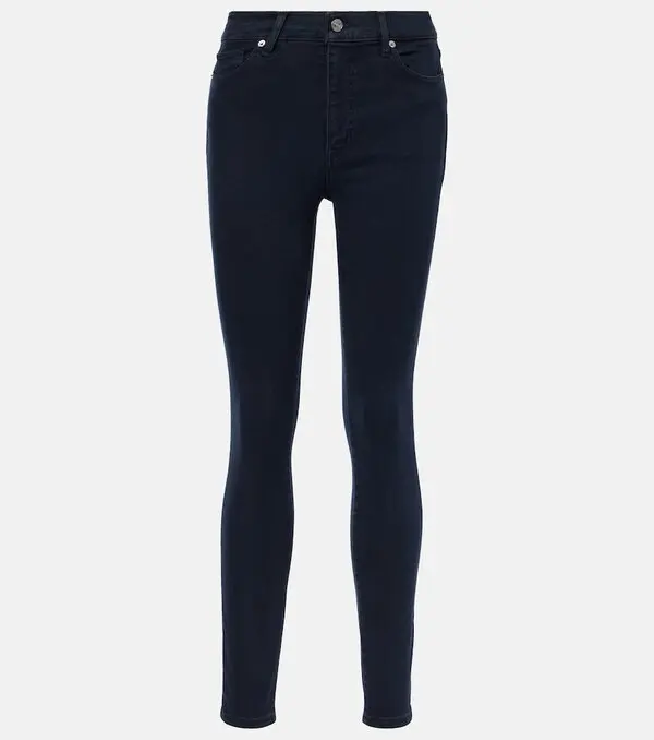 FRAME Le High Skinny Jeans - Blue