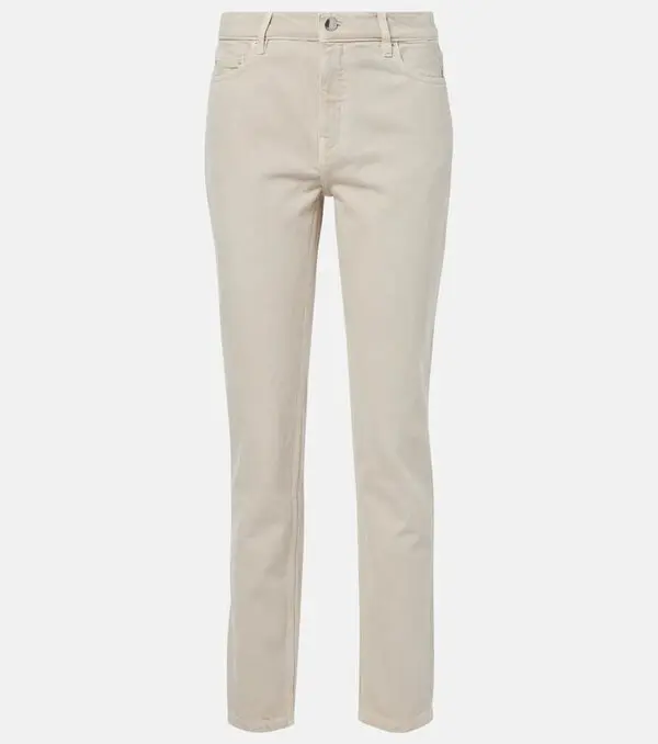 TOTEME Low-rise Tapered Jeans