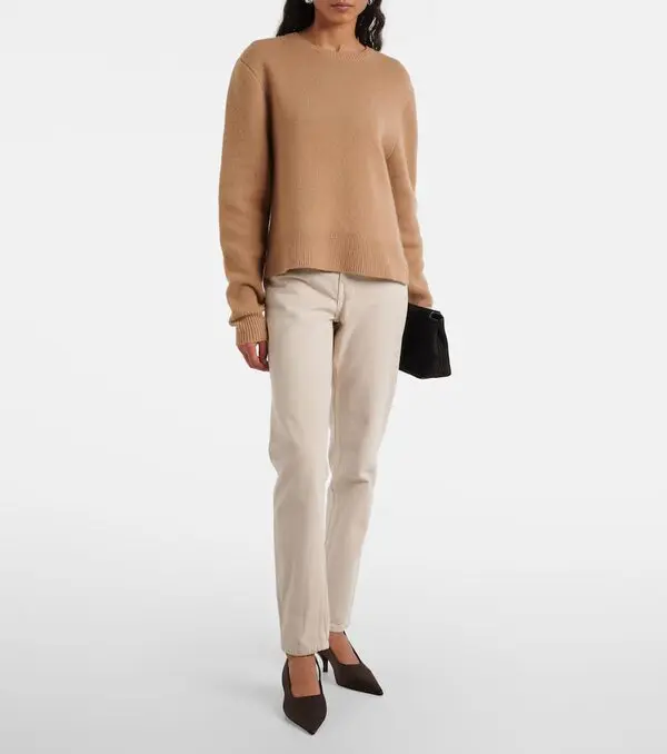 TOTEME Low-rise Tapered Jeans