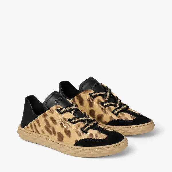 JIMMY CHOO Diamond Light Flex Trainers - Natural/black
